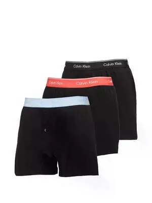 Calvin Klein Logo-detail Boxer - Black