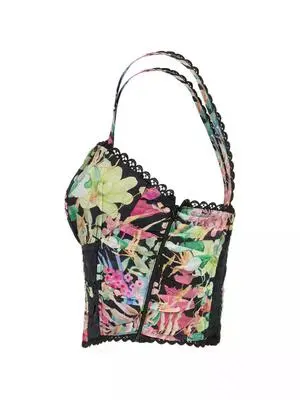 Charo Ruiz Ibiza Sylva Floral-print Top