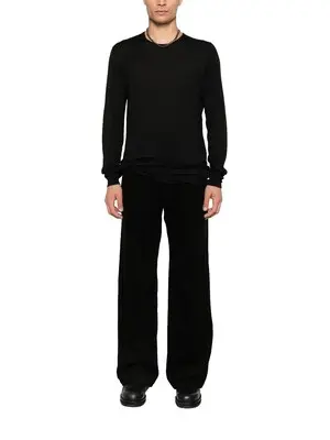 Rick Owens Long-sleeved T-shirt - Black