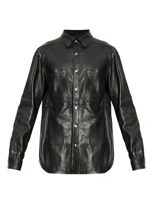 Rick Owens Leather Overshirt