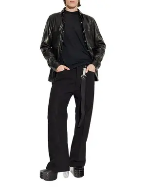 Rick Owens Leather Overshirt
