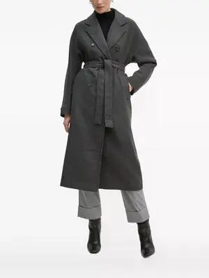 OUI Belted Double-breasted Coat