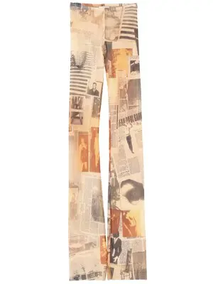 JEAN PAUL GAULTIER Printed Pants