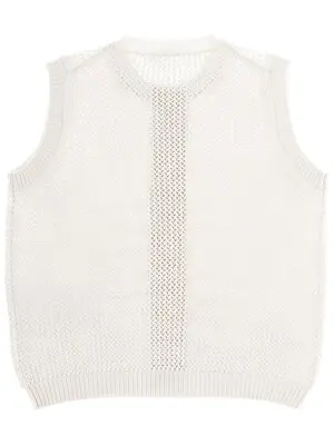 Max Mara Sleeveless Silk Vest