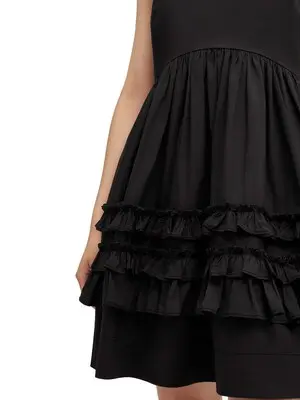 GANNI Cotton Mini Dress