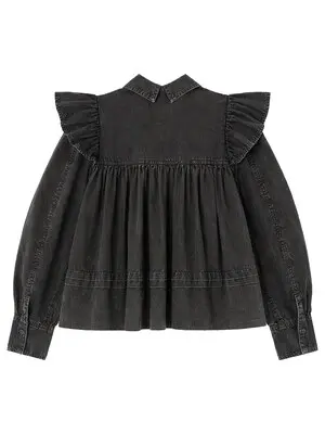GANNI Collared Blouse