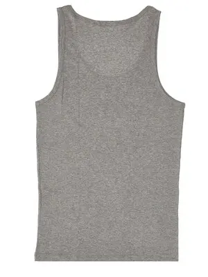 TOM FORD Tank Top With Logo - Grey