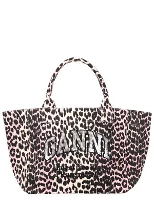 GANNI Tote Bag With Logo