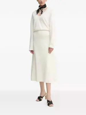 OUI V-neck Long-sleeve Sweater