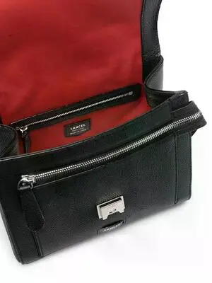 LANCEL Ninon Flap Bag - Black