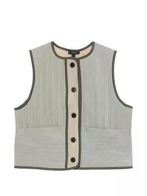 Soeur Button Detailed Vests For Women