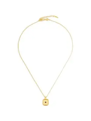 MISSOMA Square Pendant Necklace - Gold