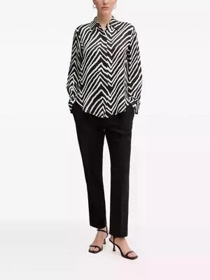 MARC AUREL Zebra Print Shirt