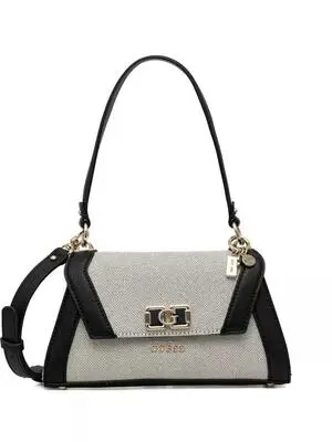 Guess Logo-detail Shoulder Bag - Neutrals