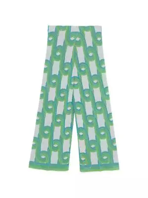 CIRCUS HOTEL Geometric Pattern Trousers