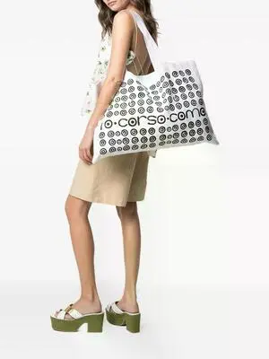 10 CORSO COMO Logo-print Shopper
