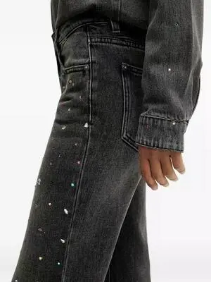 Miss Sixty Embellished Flared Jeans