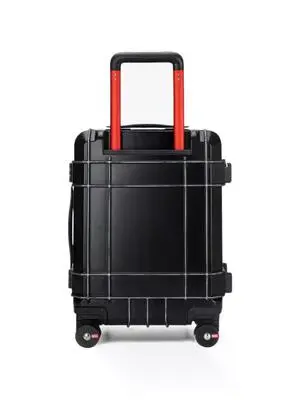 DIESEL® Toolbox" Effect Polycarbonate Suitcase With Tsa Lock - Black