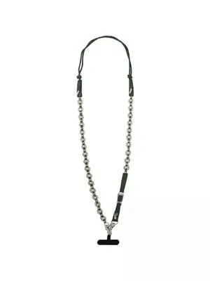 Toga Chain Embellished Phone Strap - Silver