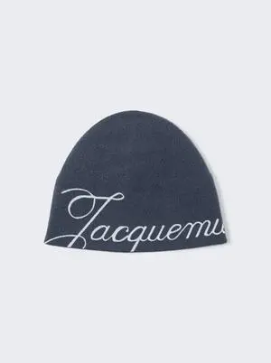 Jacquemus The Atelier Beanie - Navy