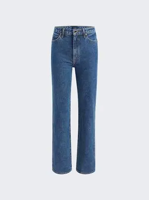 Khaite High-rise Straight-leg Jean