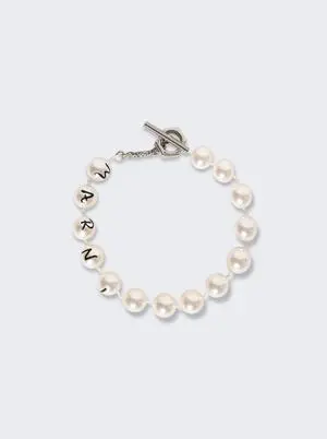 Marni Pearl Bracelet - Silver