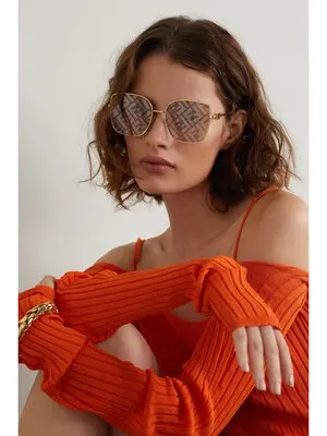 Fendi Square-frame Sunglasses