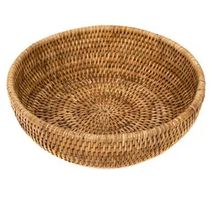 ARTIFACTS TRADING COMPANY™ Artifacts Rattan Rattan Everything Bowl - Honey Brown