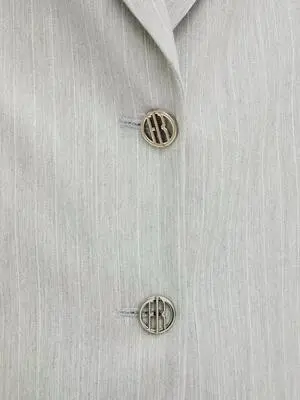 FRACOMINA Pinstriped Single-breasted Blazer