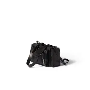 Miu Miu Nappa Leather Shopper Bag - Black