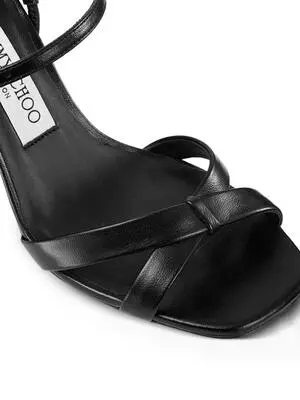 JIMMY CHOO Elsy Block-heel Sandals - Black