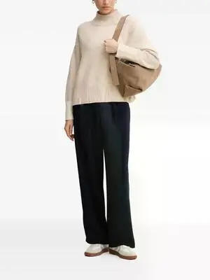 MARC AUREL Turtleneck Ribbed Sweater