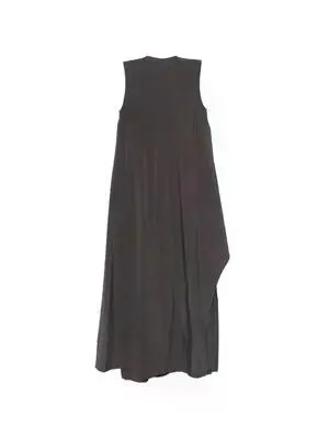 ALYSI V-neck Ruffle Maxi Dress