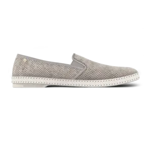 Rivieras Classic Suede Slip-on Loafer - Gris
