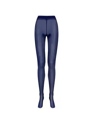 MAISON CLOSE Obsession Sheer Finish Tights - Blue
