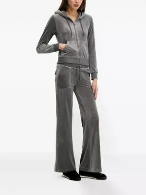 Juicy Couture Layla Drawstring-waist Track Pants - Grey