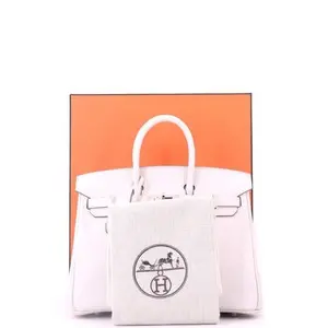 Hermès Birkin Handbag 25 Swift With Palladium Hardware