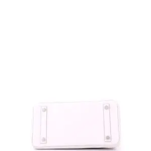 Hermès Birkin Handbag 25 Swift With Palladium Hardware