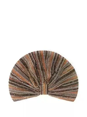 Missoni Striped Knotted Hair Accessory - Brown