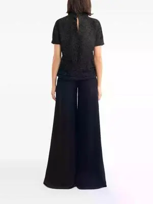 GEMY MAALOUF Wide-leg Wool Trousers