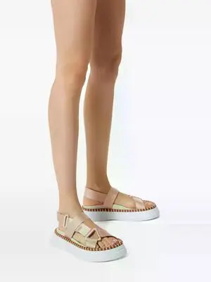 ODISSI Platform Sandals - Neutrals