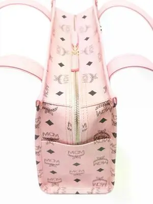 Mcm Logo-print Tote Bag