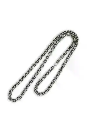 Chrome Hearts Paper Chain Necklace - Silver