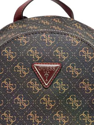 Guess Monogram Zip Backpack