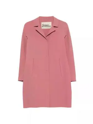 Herno Notched-lapel Coat - Pink