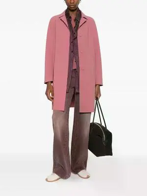 Herno Notched-lapel Coat - Pink