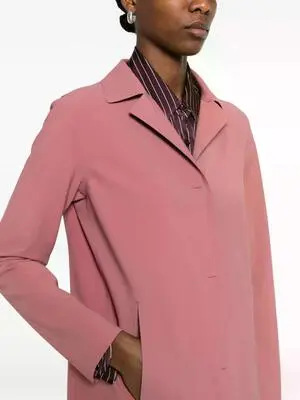 Herno Notched-lapel Coat - Pink