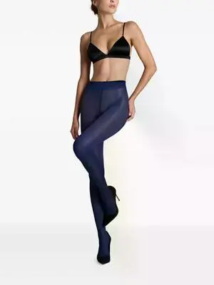 MAISON CLOSE Obsession Tights - Blue