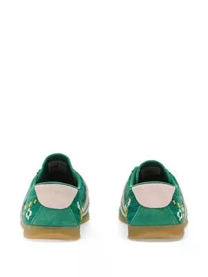 Adidas Gazelle Lo Pro Floral-detail Sneakers - Green