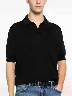 LARDINI Knit Polo Shirt